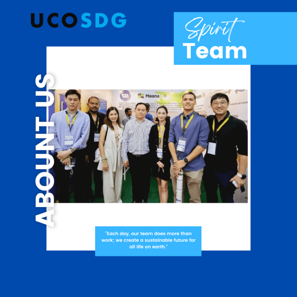 UCO SDG Company Limited – Used cooking oil sustainable development goal